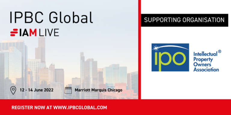 IPBC Global 2022 – Intellectual Property Owners Association
